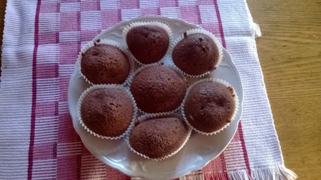 Kaakao muffinit - Resepti